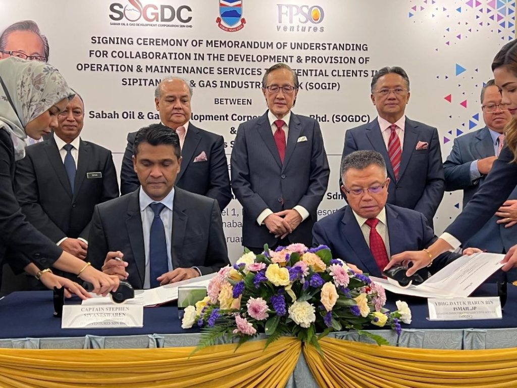 Signing Ceremony of MoU between SOGDC & FVSB – SABAH OIL & GAS ...