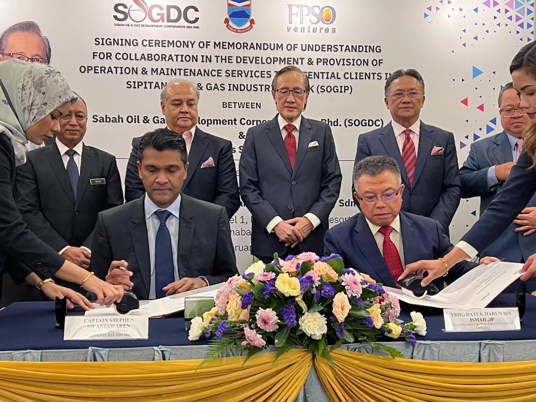 Signing Ceremony of MoU between SOGDC & FVSB – SABAH OIL & GAS ...